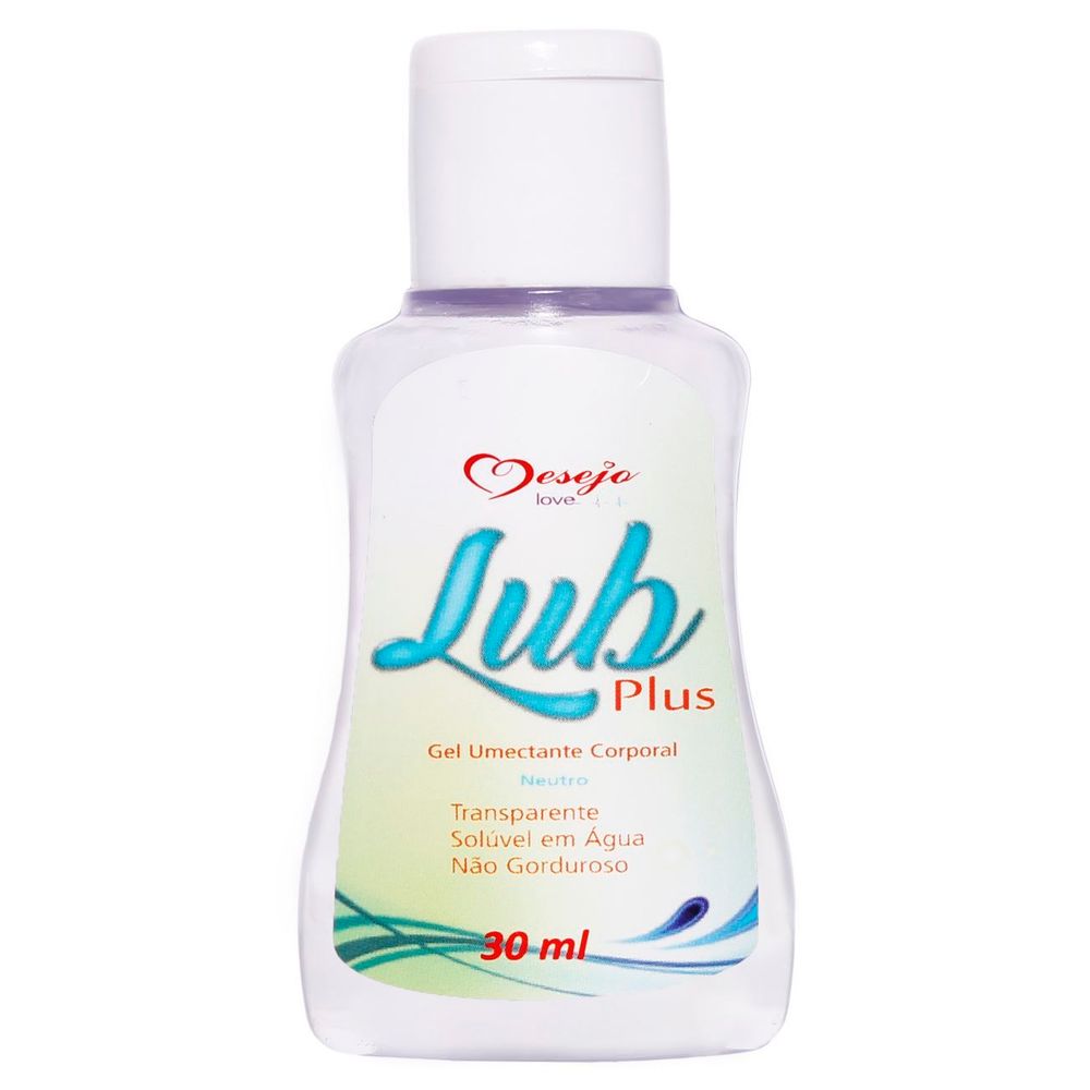 Lub Plus Gel Lubrificante 30ml Desejo Love
