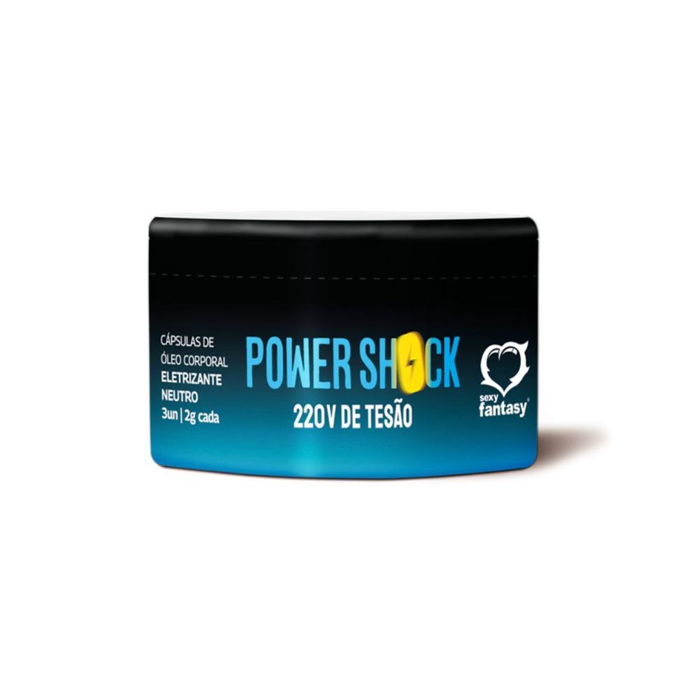 Power Shock 220v De Tesão Cápsula Eletrizante 3 Unidades Sexy Fantasy ...