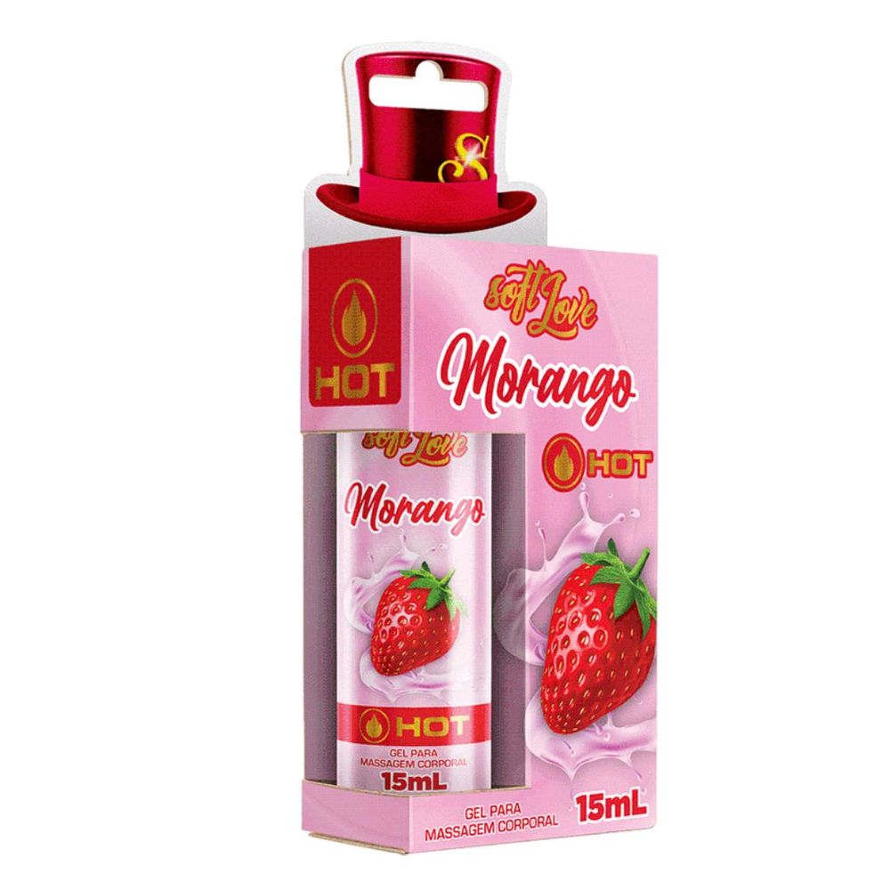 Gel Beijável Hot 15ml Soft Love - Litoral Sex Shop
