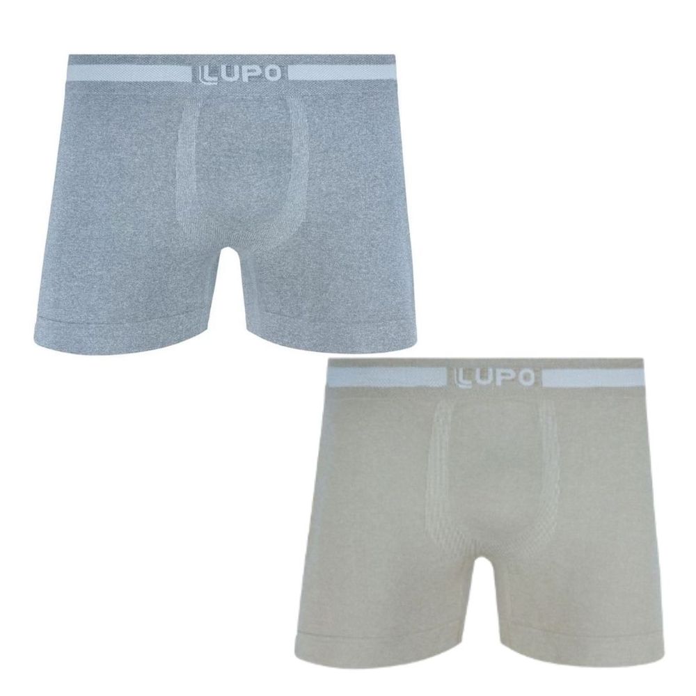 Cueca Boxer Modal Sem Costura Lupo