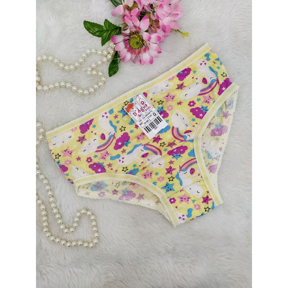 Calcinha Infantil Algodão Dy Girl