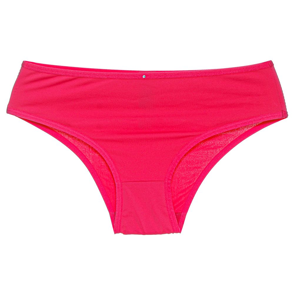 Calcinha Tradicional Americana Microfibra Lisa Nassama - Pink Lingerie