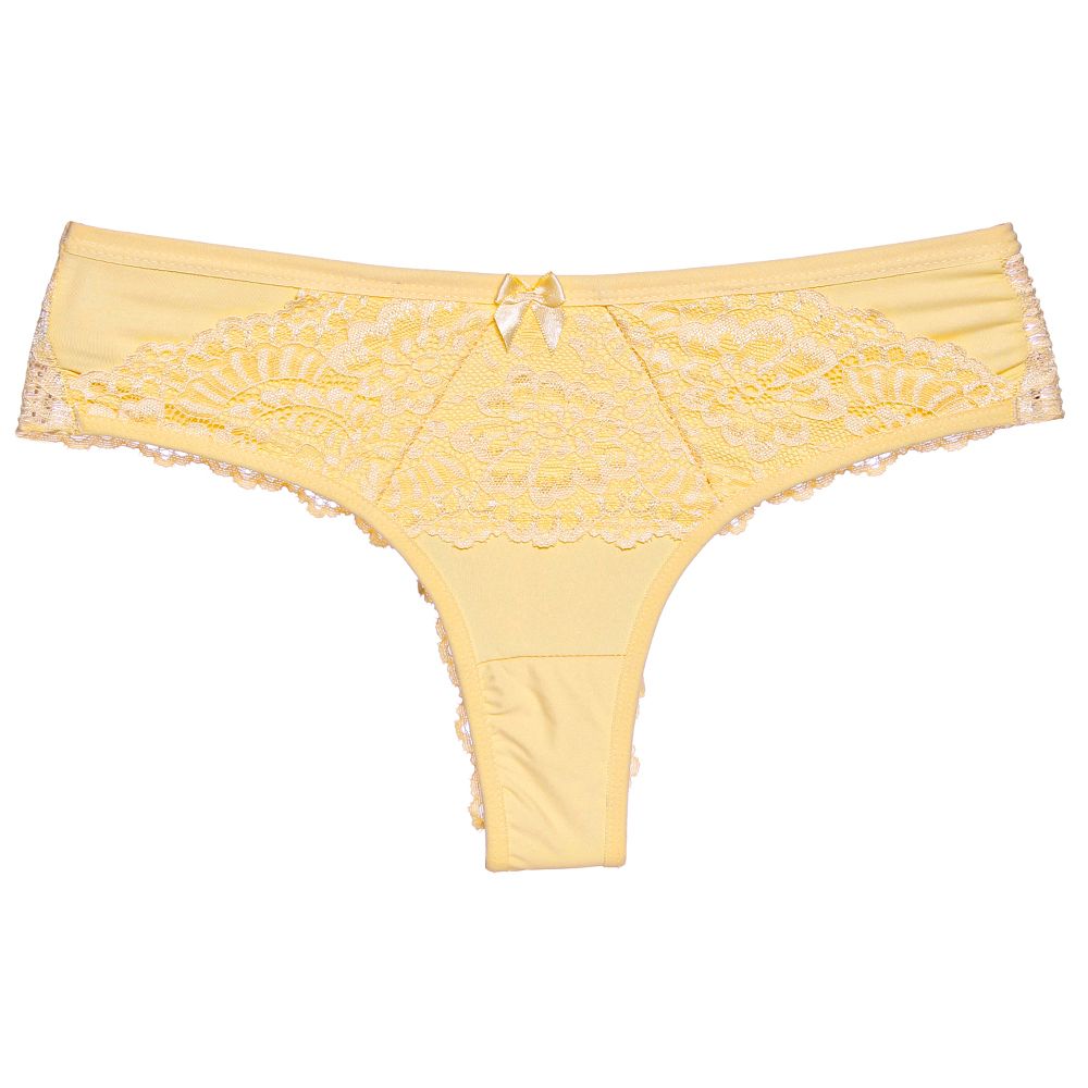 Calcinha Deise Fio Dental Em Renda Dy Girl - Pink Lingerie