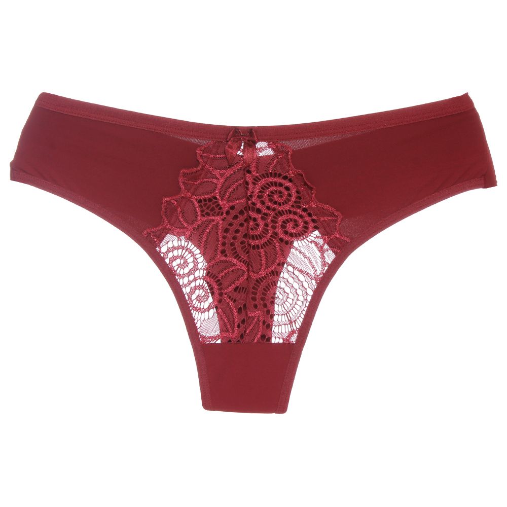 Calcinha Fio Duplo Ana Microfibra Com Detalhes Em Renda Dy Girl - Pink ...