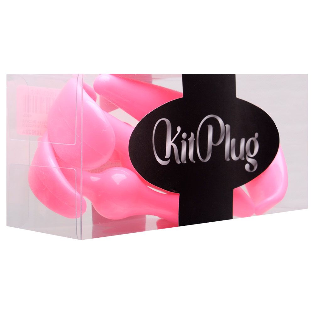 Kit Com 4 Plugs Anais Em Silicone Yaffa - Gall