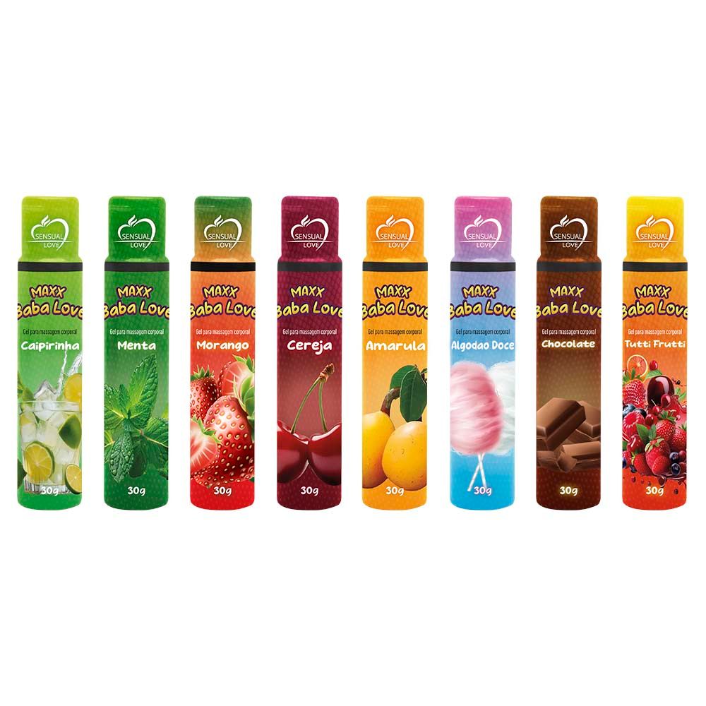 Maxx Baba Love Gel Beijável 30g Sensual Love - Gall