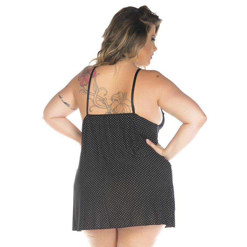 Camisola Plus Size Doçura Pimenta Sexy Gall Sex Shop