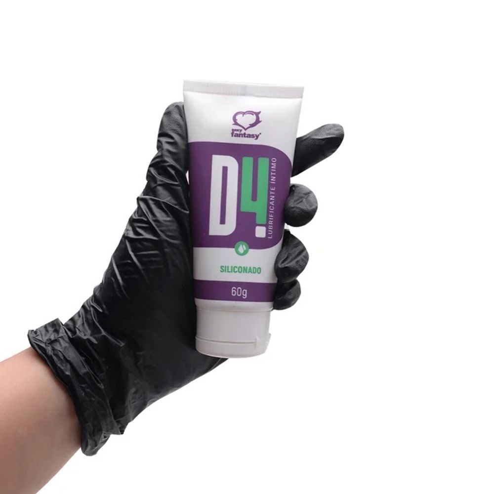 D4 Lubrificante Siliconado 60g Sexy Fantasy Gall Sex Shop