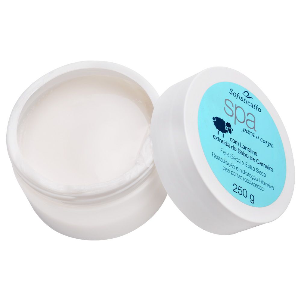 Spa Para O Corpo Sebo De Carneiro 250g Sofisticatto - Gall