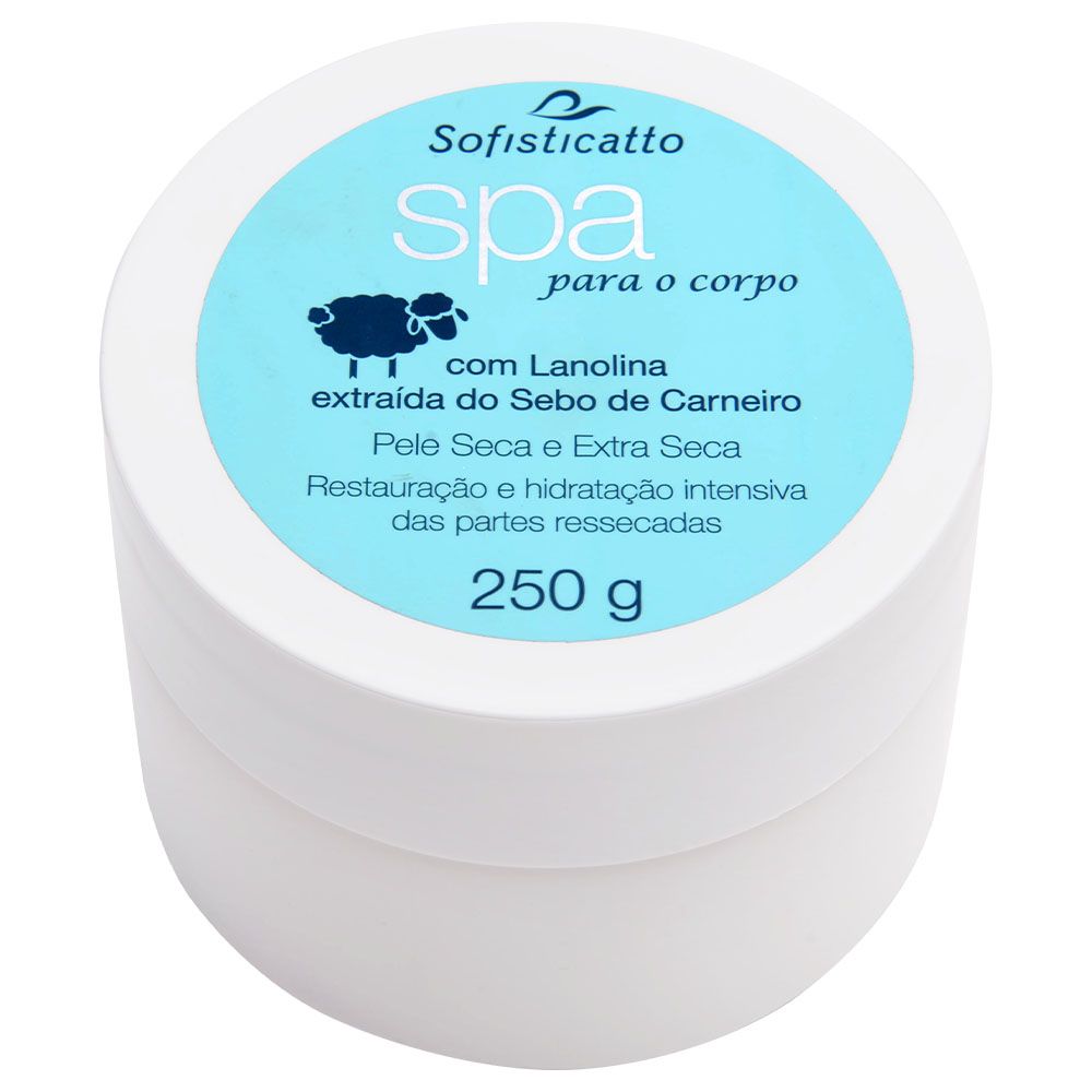 Spa Para O Corpo Sebo De Carneiro 250g Sofisticatto - Gall