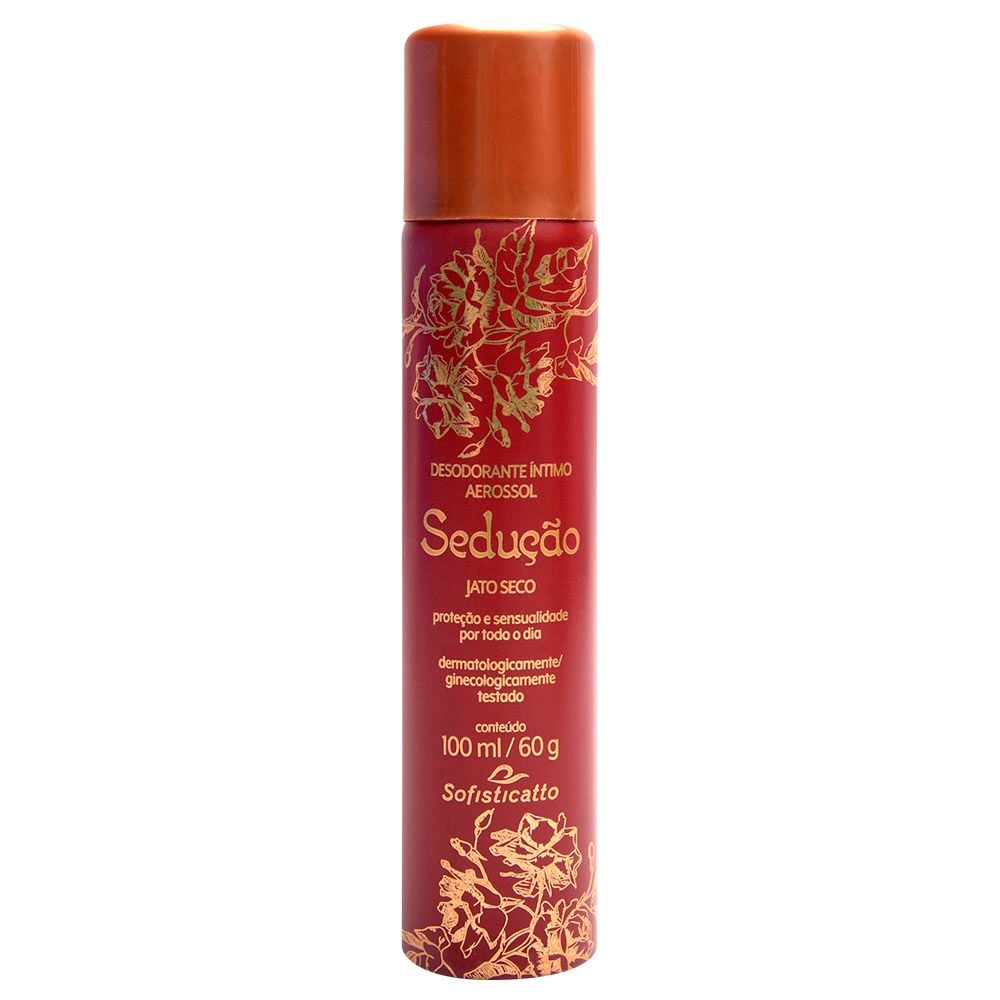 Desodorante íntimo Aerossol Aromático 100ml Sofisticatto - Gall