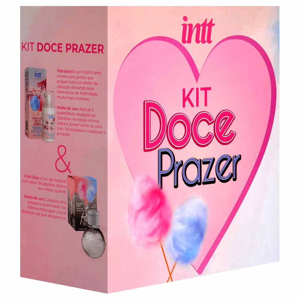 Box Doce Prazer Vibration E Fruit Algodão Doce Intt - Gall