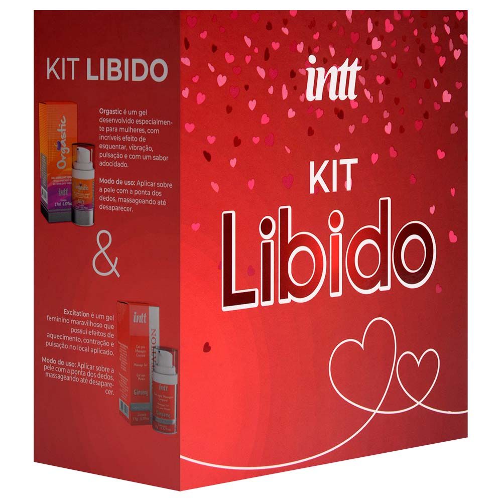 Box Libido Feminina Orgastic E Excitation Intt - Gall