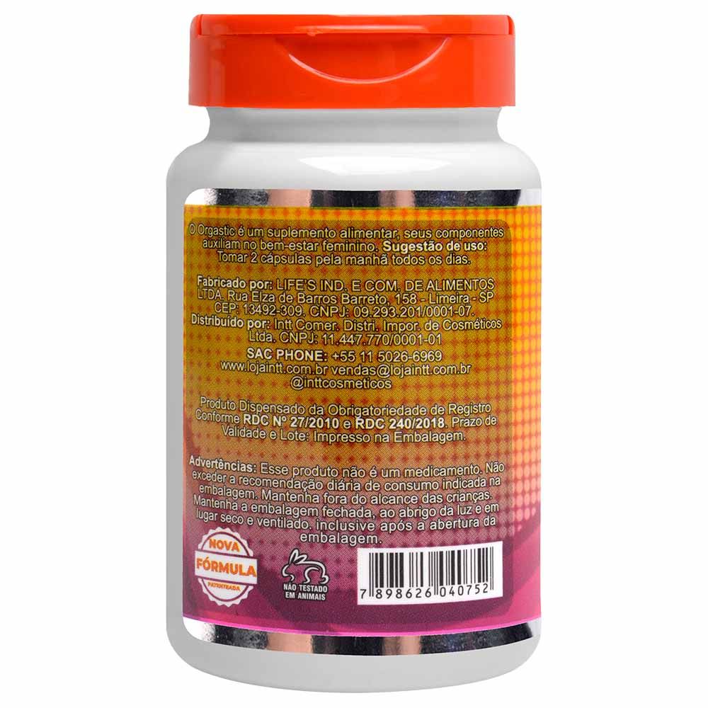 Orgastic 60 Cápsulas Suplemento Feminino Intt - Gall