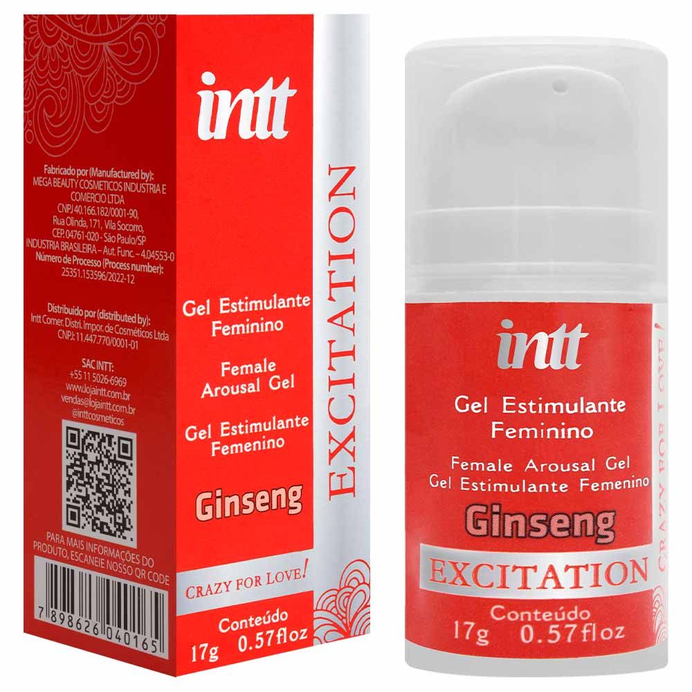 Excitation Excitante Feminino Mix 17ml Intt - Gall