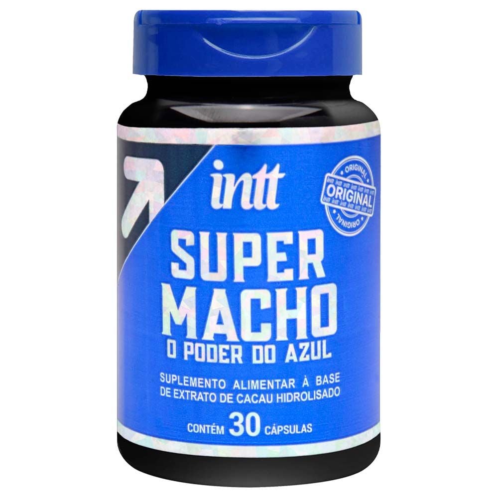 Super Macho 30 Cápsulas Performance Masculina Intt - Gall