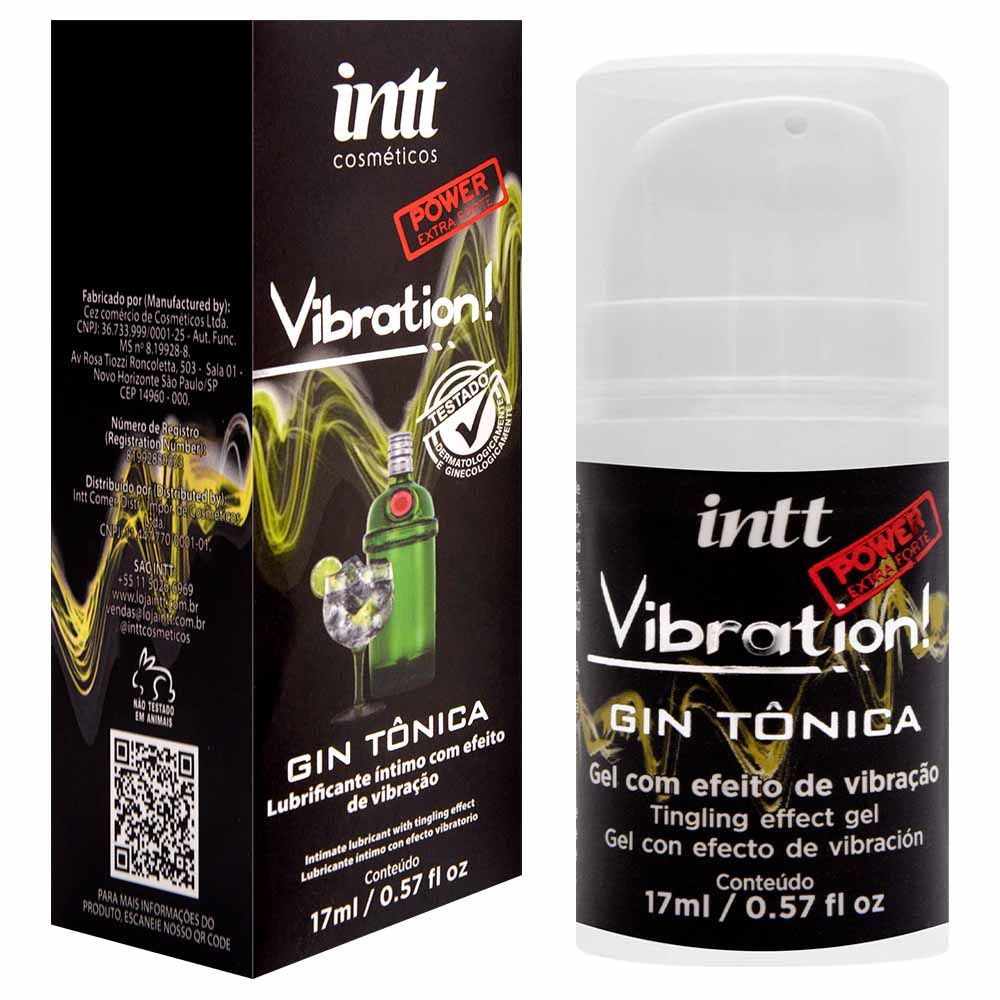 Vibration Gel Gin Power Vibração Hot 17ml Intt - Gall