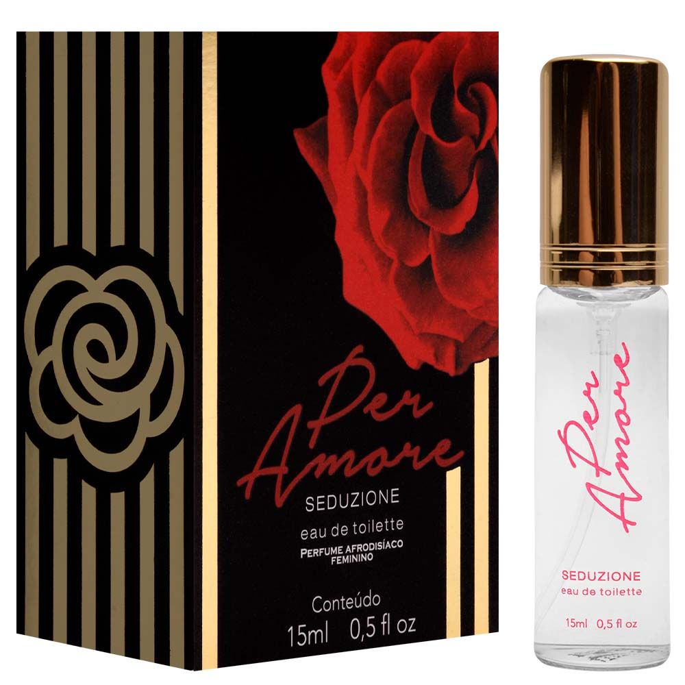 Per Amore Perfume Feminino Afrodisíaco 15ml Intt - Gall