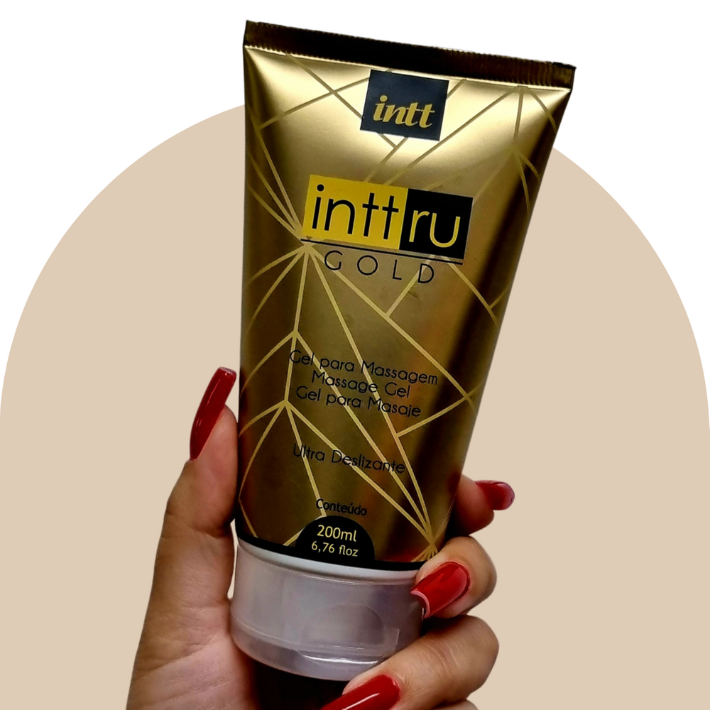 INTT RU GOLD GEL PARA MASSAGEM 200ML INTT