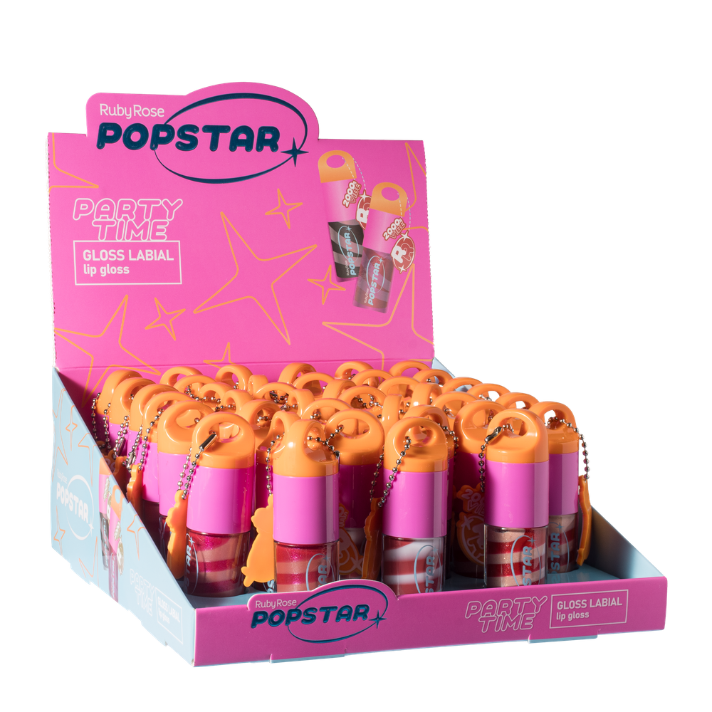 BX GLOSS LABIAL PARTY TIME POPSTAR HBL6406G1 RUBY ROSE