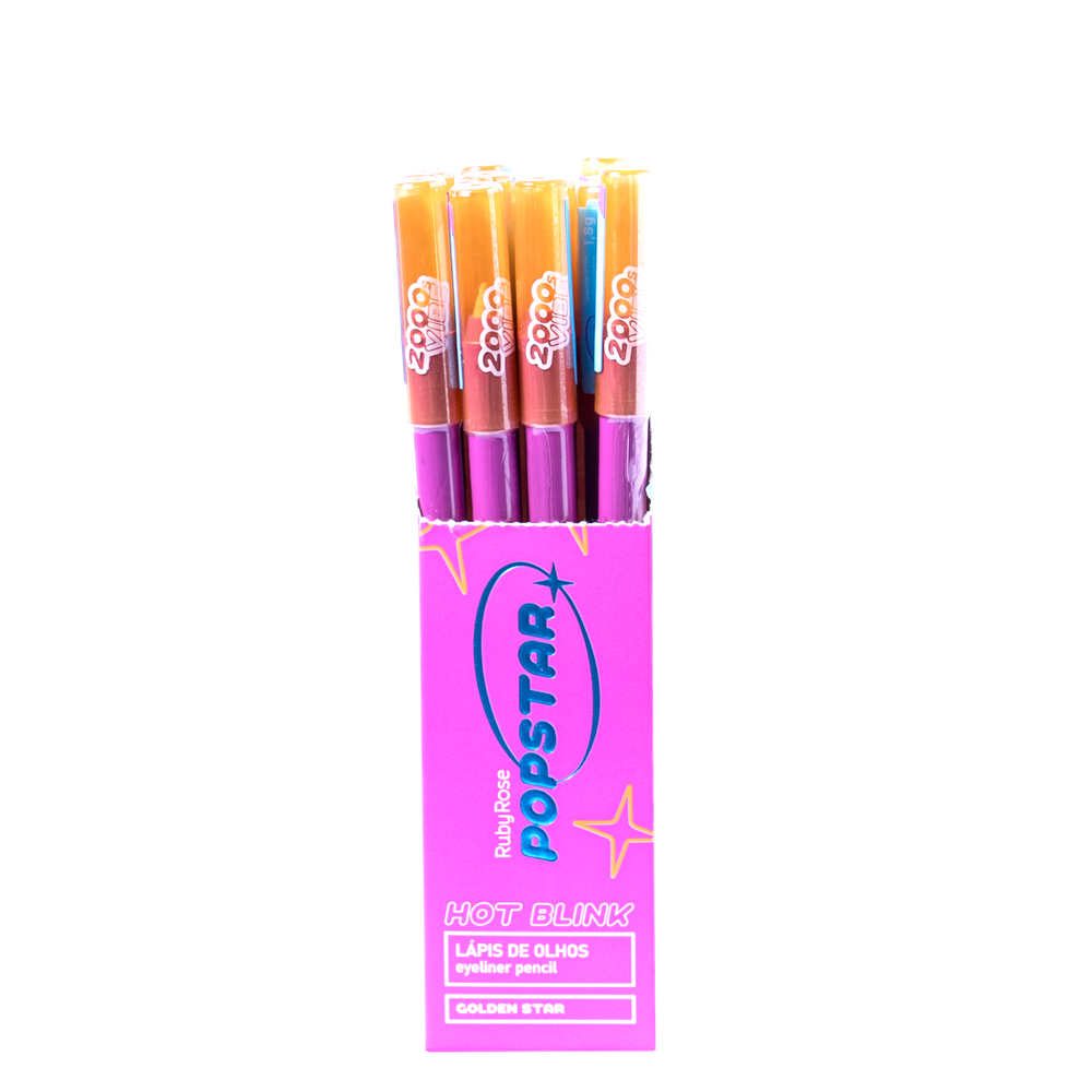 BX LÁPIS DE OLHOS HOT BLINK POPSTAR HBE2402S1 RUBY ROSE