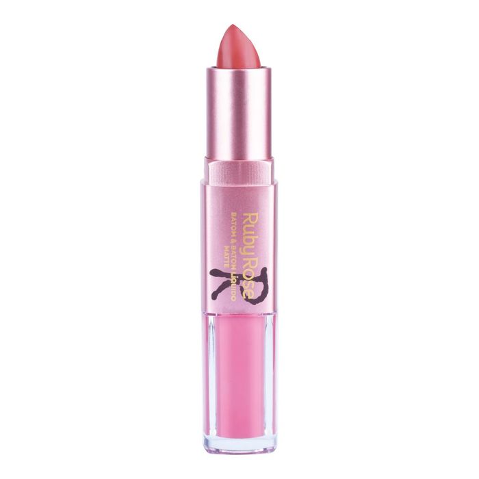 Batom Duo com 5% OFF no PIX • Ruby Rose Maquiagem - Ruby Rose Maquiagem
