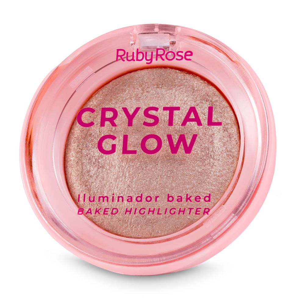 CRYSTAL GLOW ILUMINADOR PINK CHAMPAGNE HBM7006 RUBY ROSE