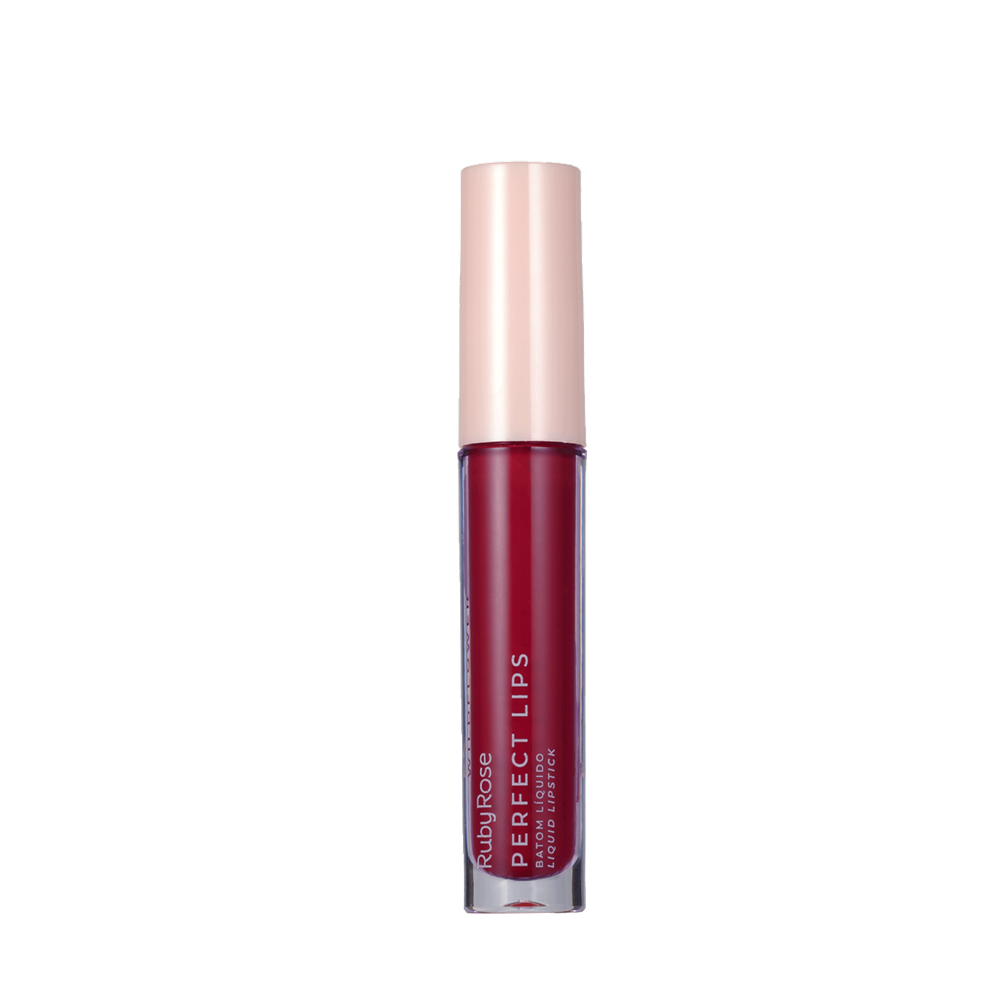HBL6200-1 BATOM LIQUIDO PERFECT LIPS FEARLESS RUBY ROSE