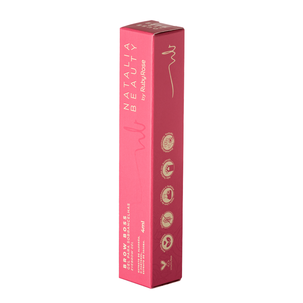 CERA MODELADORA DE SOBRANCELHAS BROW ON TOP 4,7ML HBE2507 NATALIA BEAUTY BY RUBY ROSE